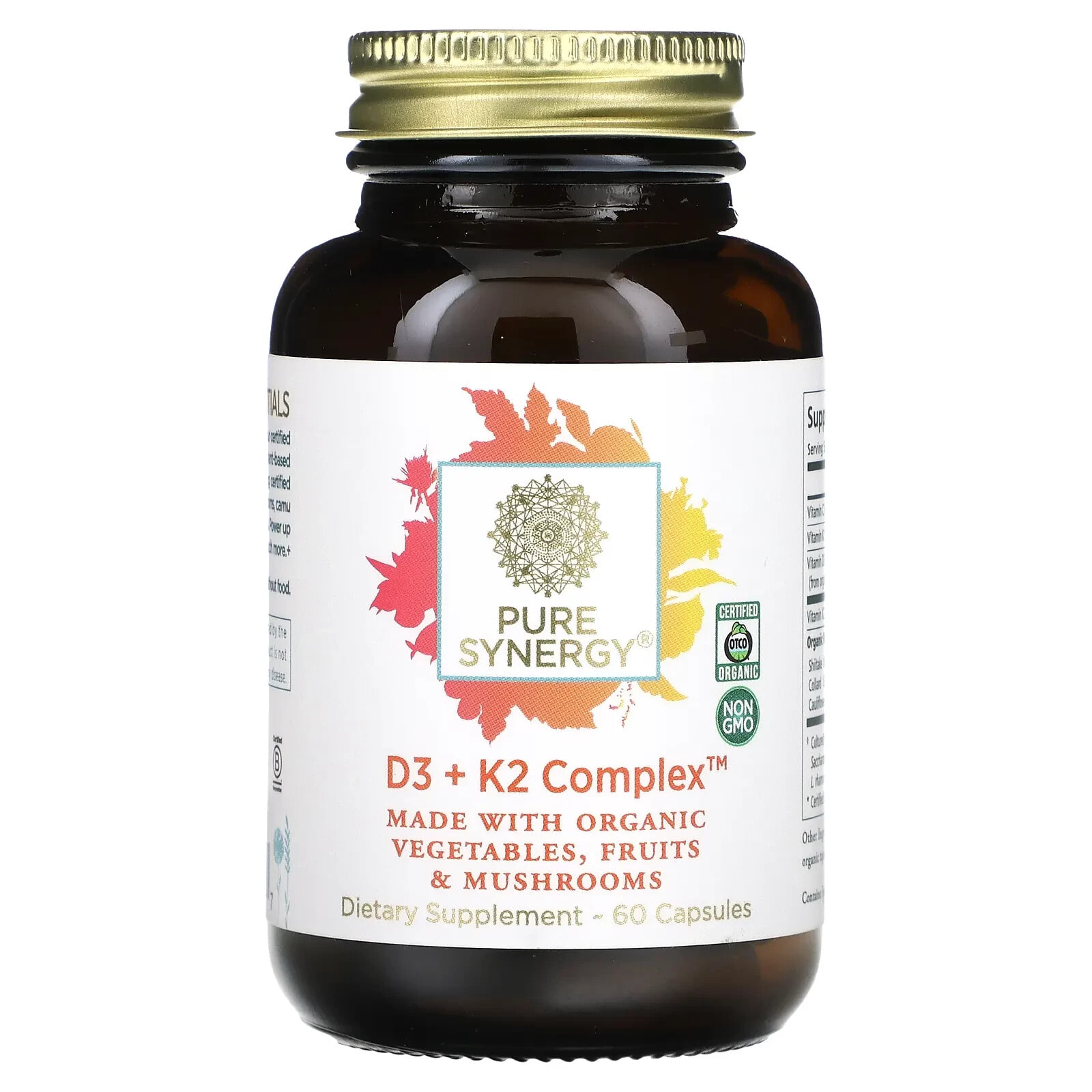 Купить Pure Synergy D3 + K2 Complex ™, 60 капсул выгодно на Beautery ...