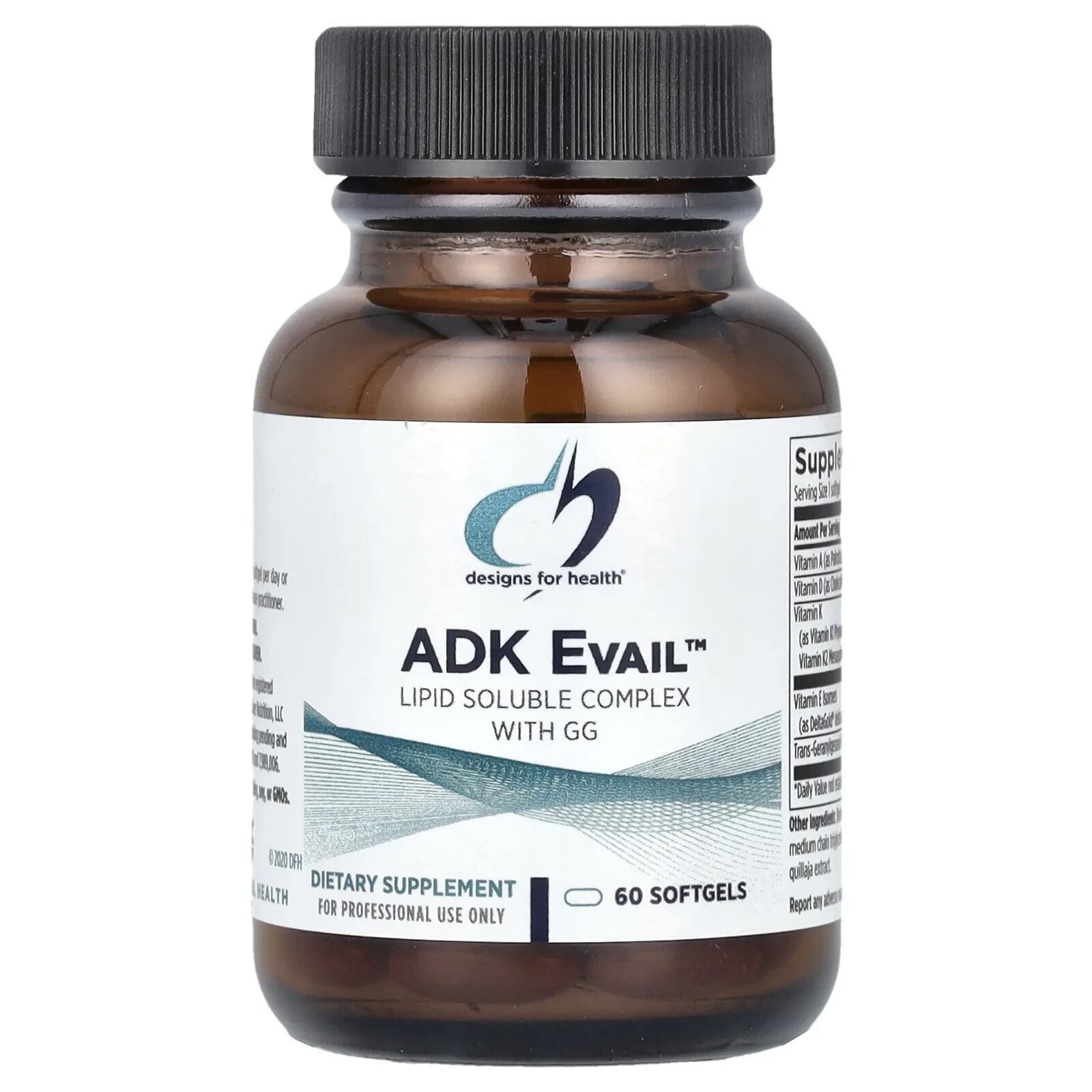 Купить Designs For Health Витаминный комплекс ADK Evail, 60 капсул ...