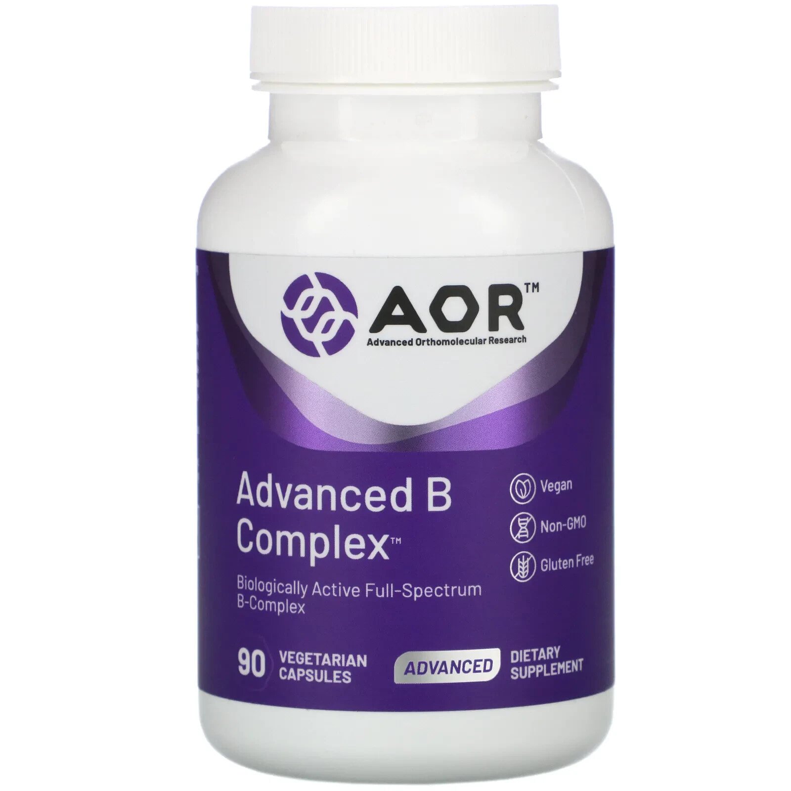 Купить Advanced Orthomolecular Research AOR Комплекс Advanced B Complex ...