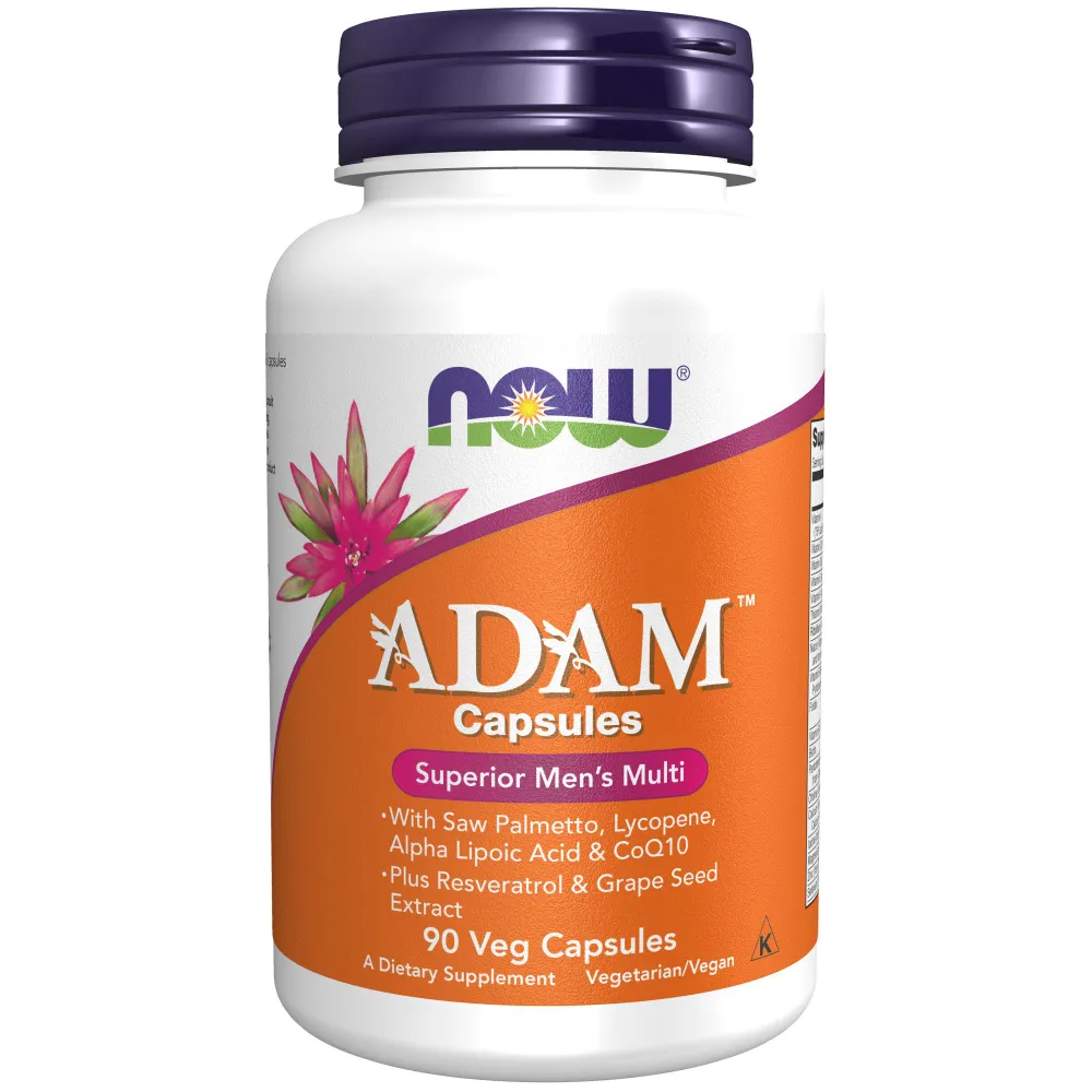 Купить NOW Витамины для мужчин Adam, 90 капсул выгодно на Beautery ...
