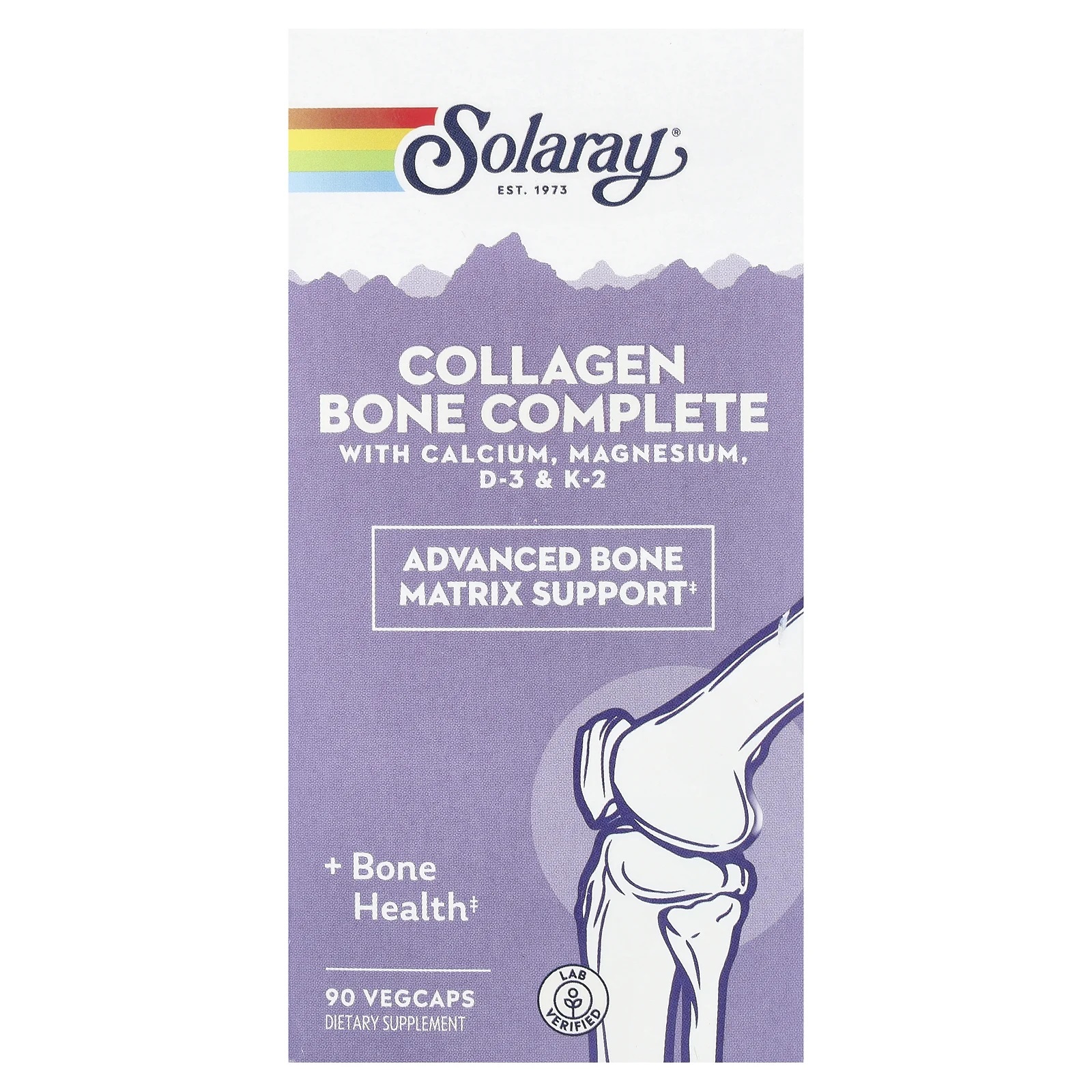 Купить Solaray Коллаген Bone Complete, 90 капсул выгодно на Beautery ...