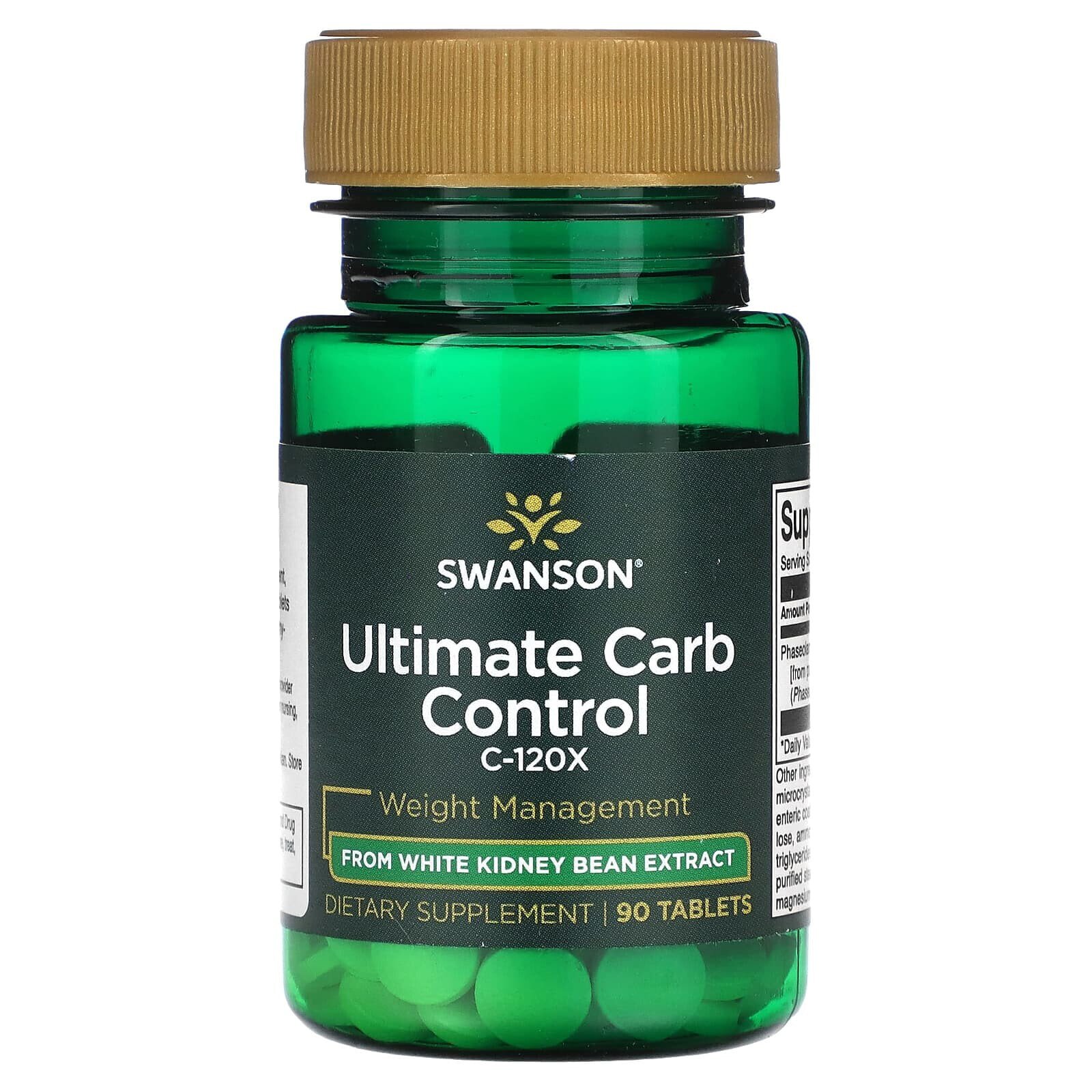 Купить Swanson Пищевая добавка для коррекции веса Ultimate Carb Control ...