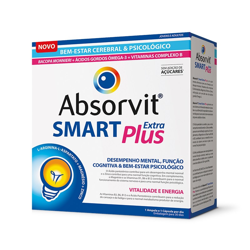 Купить Absorvit Витаминный комплекс Smart Extra Plus, 30 капсул + 30 ...