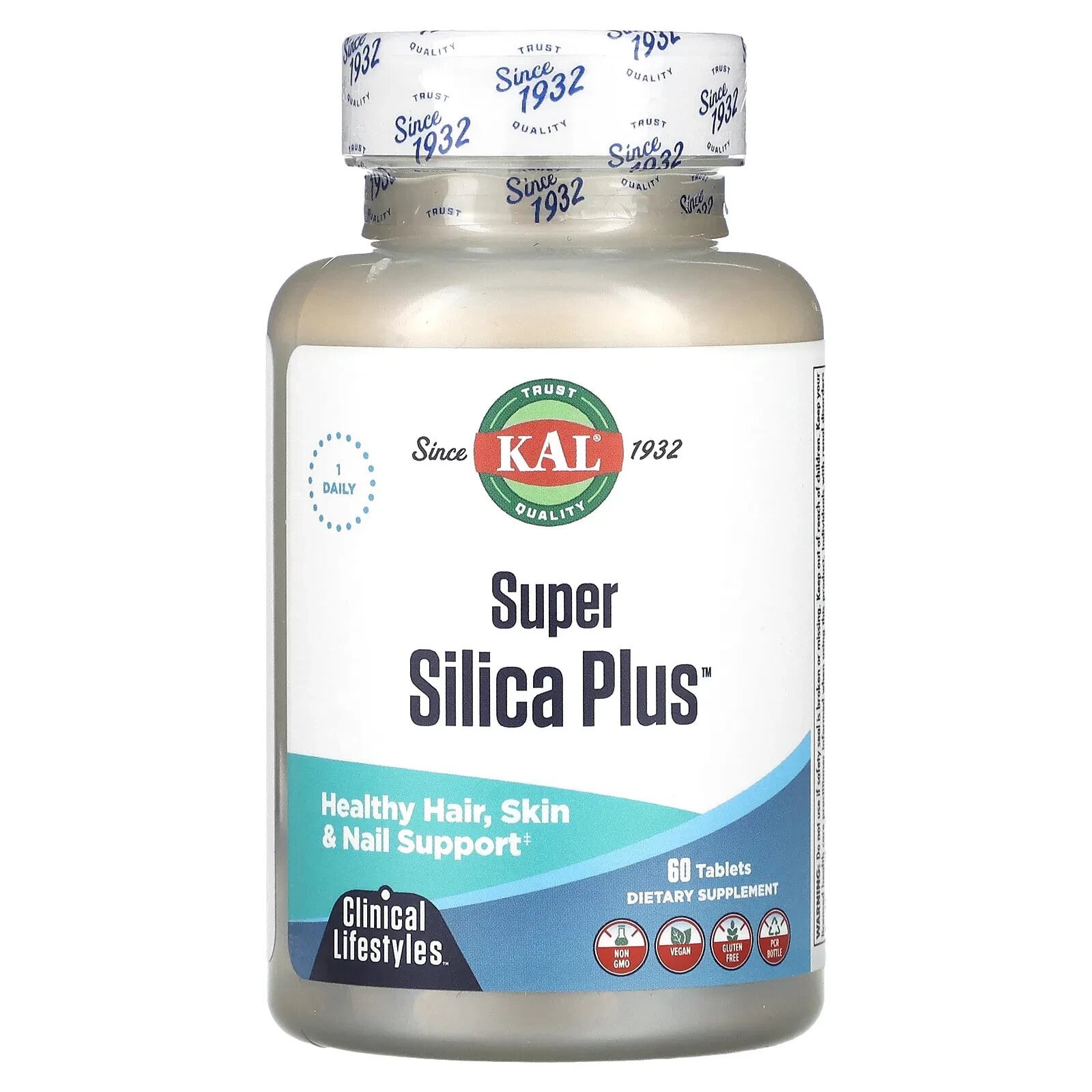 Купить Kal Пищевая добавка для кожи, волос и ногтей Super Silica Plus ...