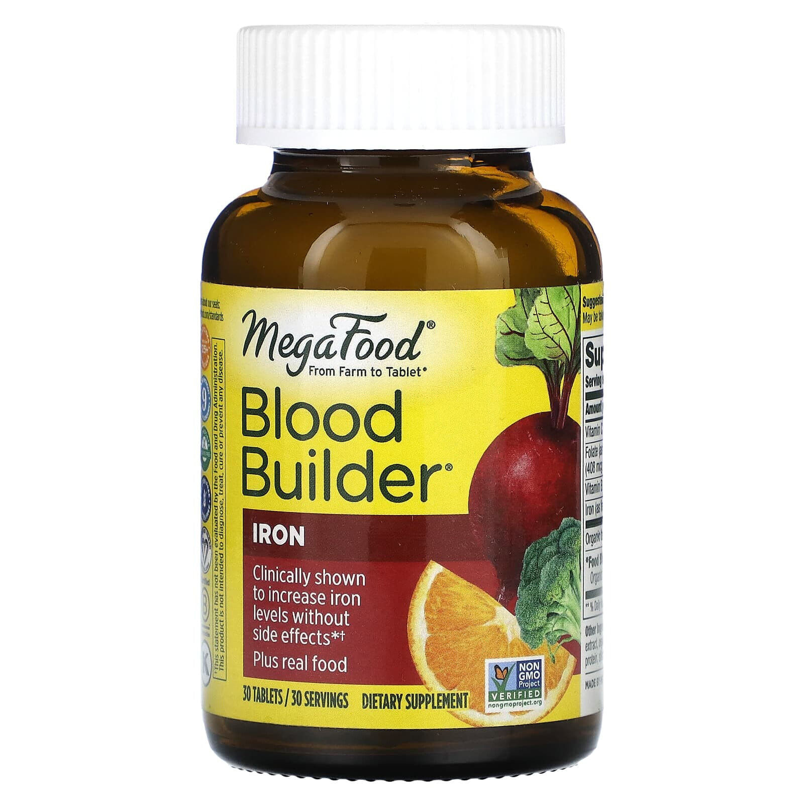 Купить MegaFood MegaFood, Blood Builder, 30 таблеток выгодно на ...