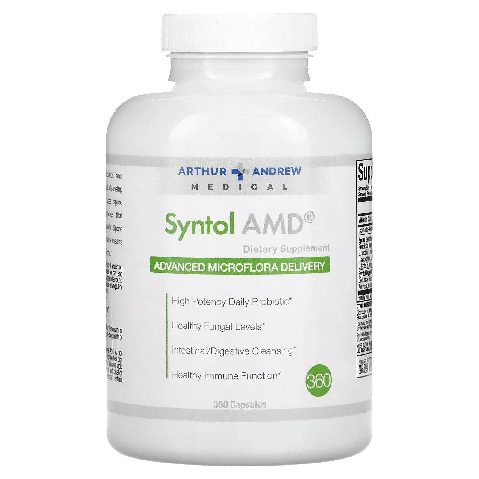 Купить Arthur Andrew Medical Средство для здоровой микрофлоры Syntol ...