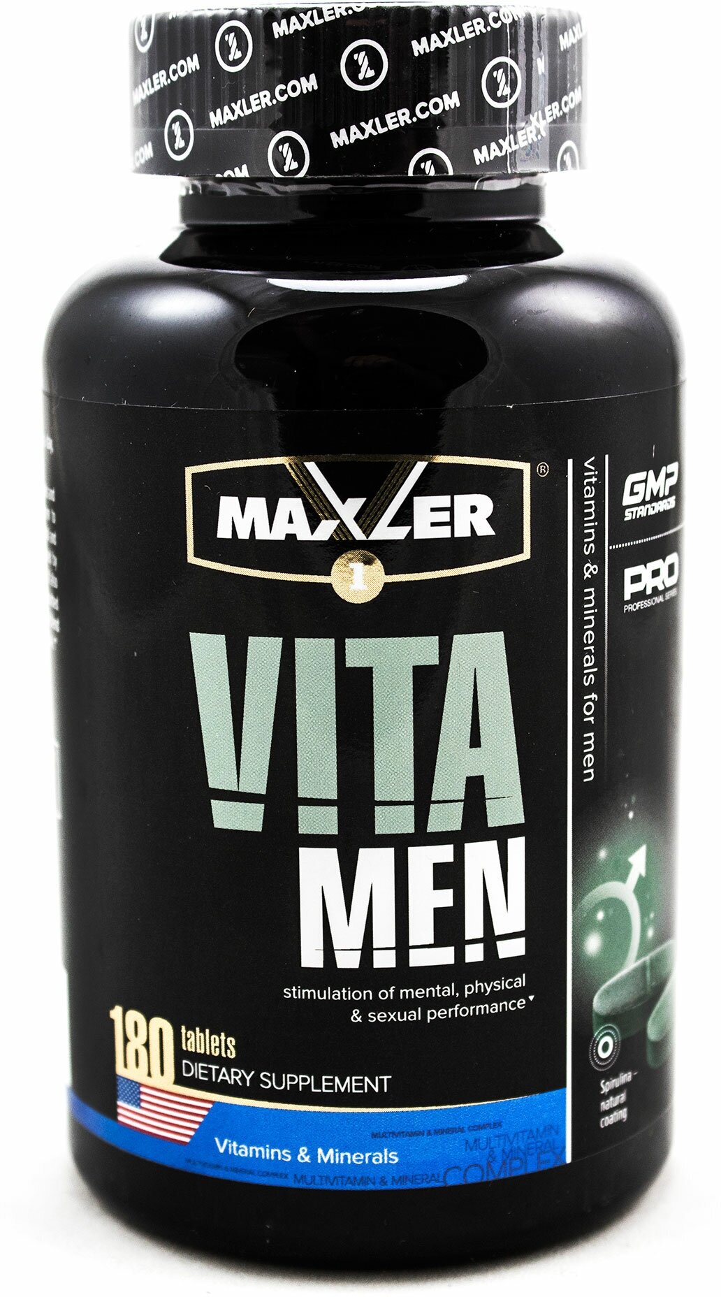 Купить Maxler Витамины для мужчин VitaMen, 180 табл выгодно на Beautery ...